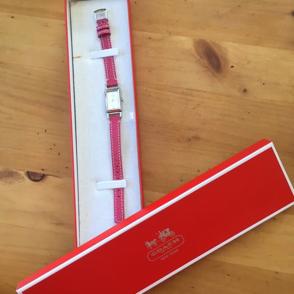 Coach | Jewelry | Nwt Coach Watch Pink | Poshmark